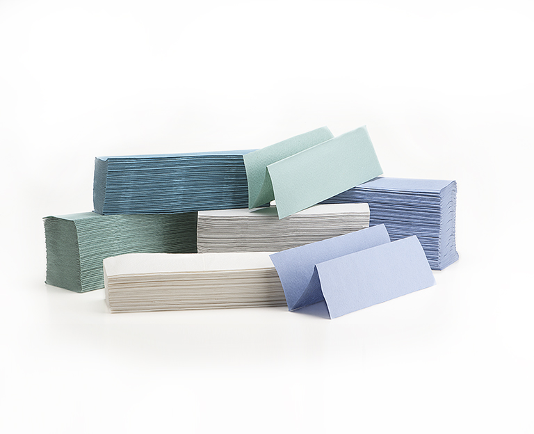 Z-interfolded paper towels - Cartindustria Ligure